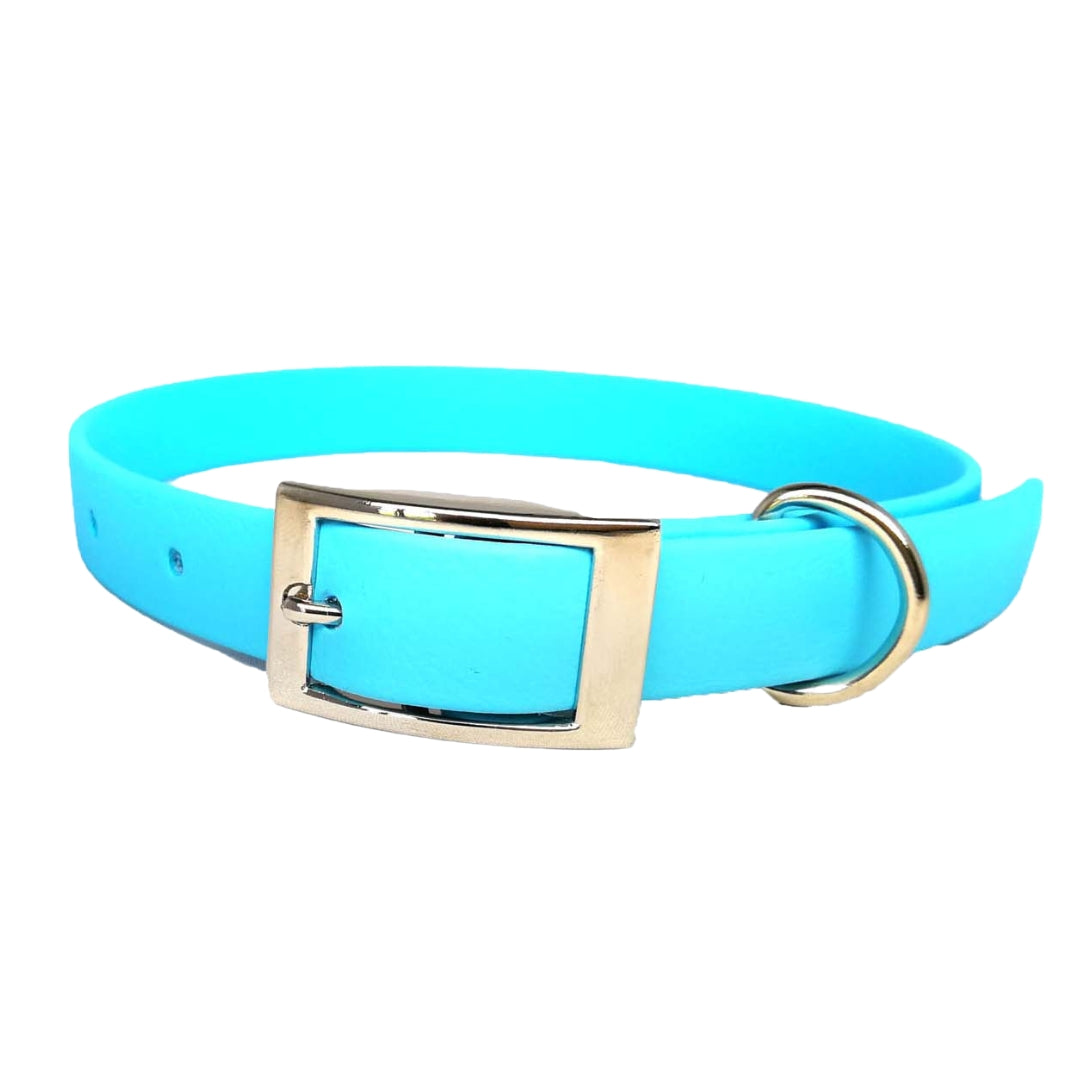 Baby Blue Biothane Dog Collar | Vegan Dog Collars – Chelsea Dogs