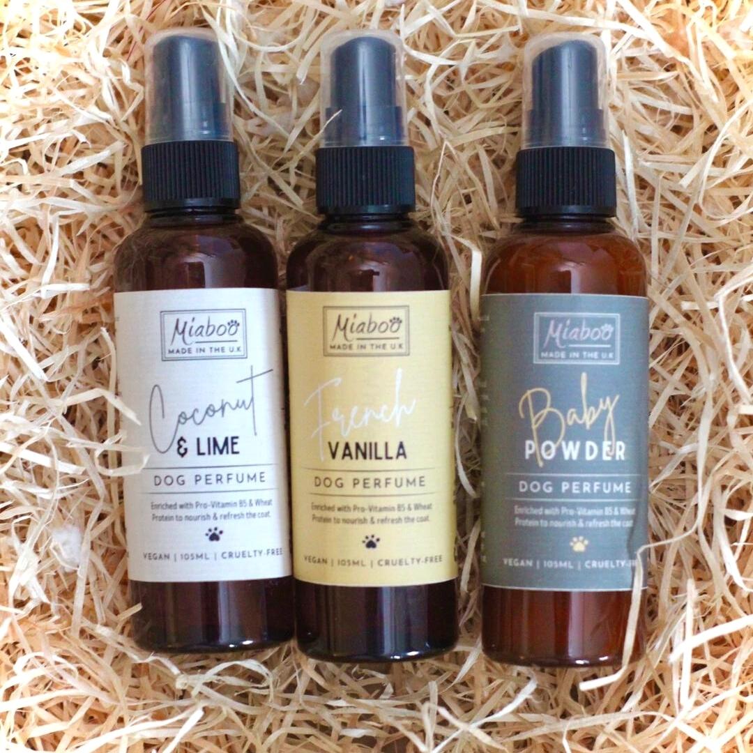 Luxury Dog Perfume Trio by Miaboo – Chelsea Dogs