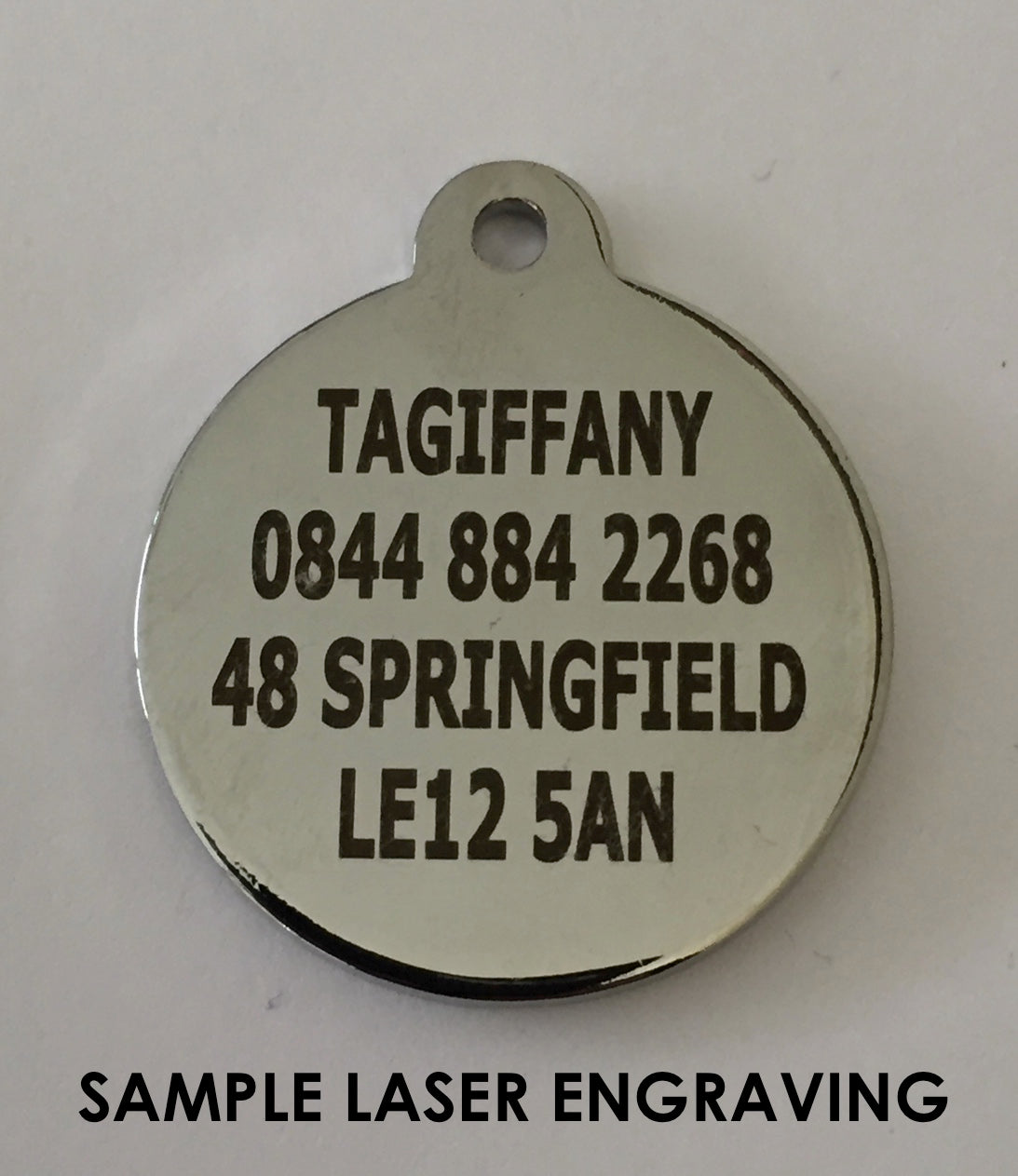 Luxury Silver Flower Designer Dog Tag | Pet ID Tags – Chelsea Dogs